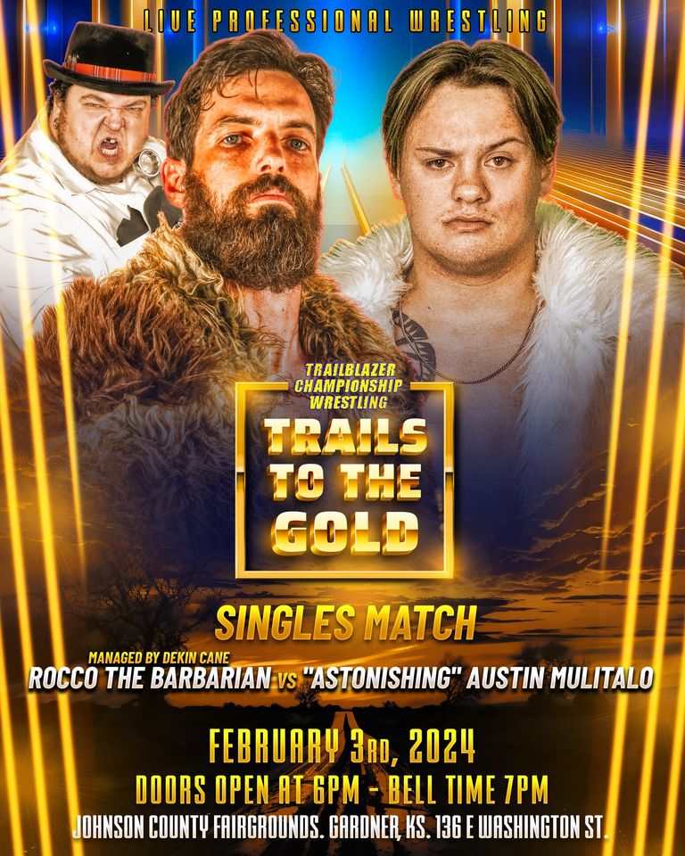 Match Announcement: Rocco The Barbarian VS “Astonishing” Austin ...