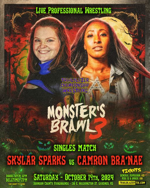 Match Announcement: Monster’s Brawl 3 – Skylar Sparks VS former WWE/NXT ...